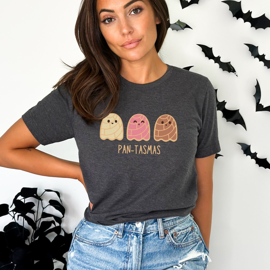 Concha Ghost Tshirt Halloween Concha Shirt Mexican Sweet Bread Shirt ...