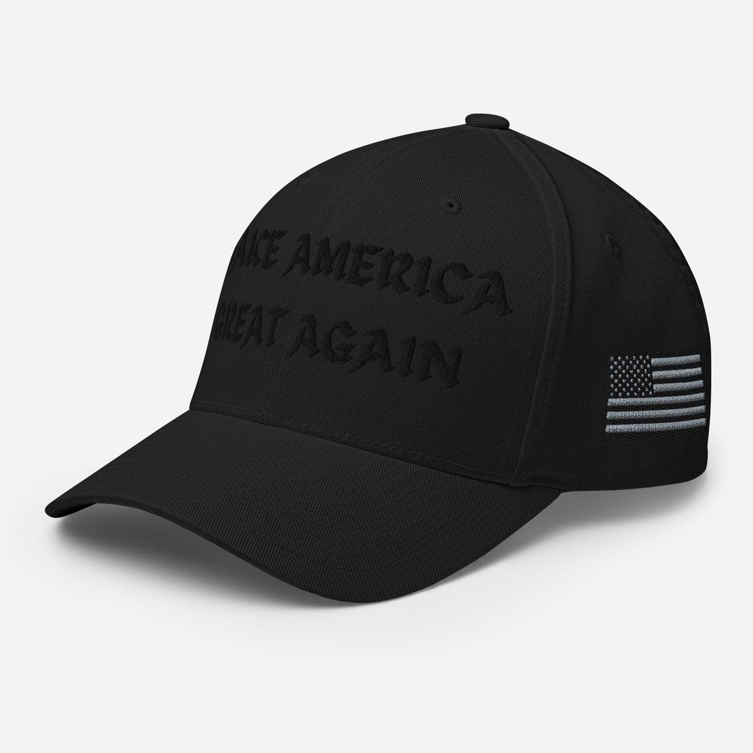 Dark Gothic MAGA Hat, Elon Musk Inspired Make America Great Again ...