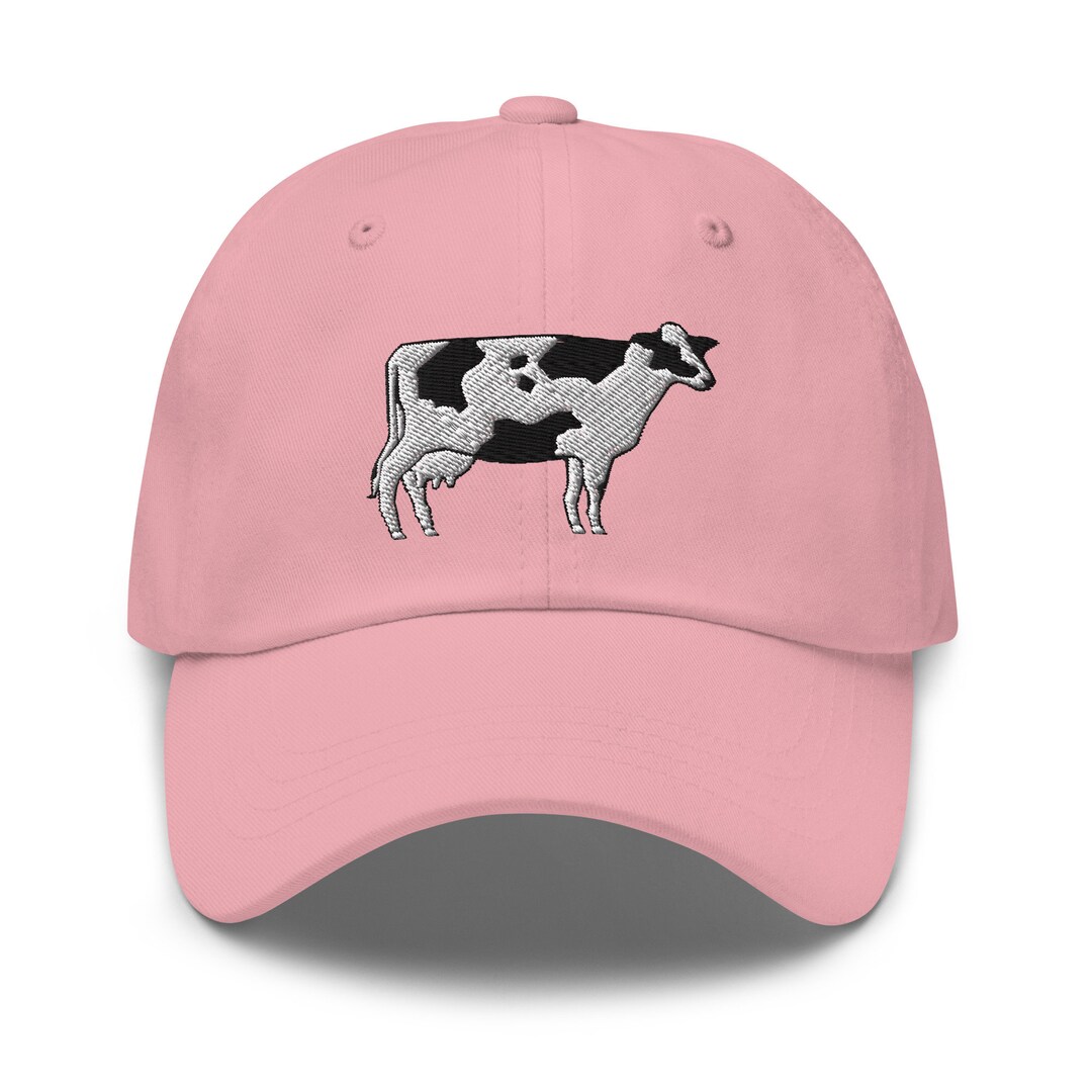Cow Hat, Embroidered Baseball Cap, Cow Gifts, Farmer Hat, Farm Animal ...
