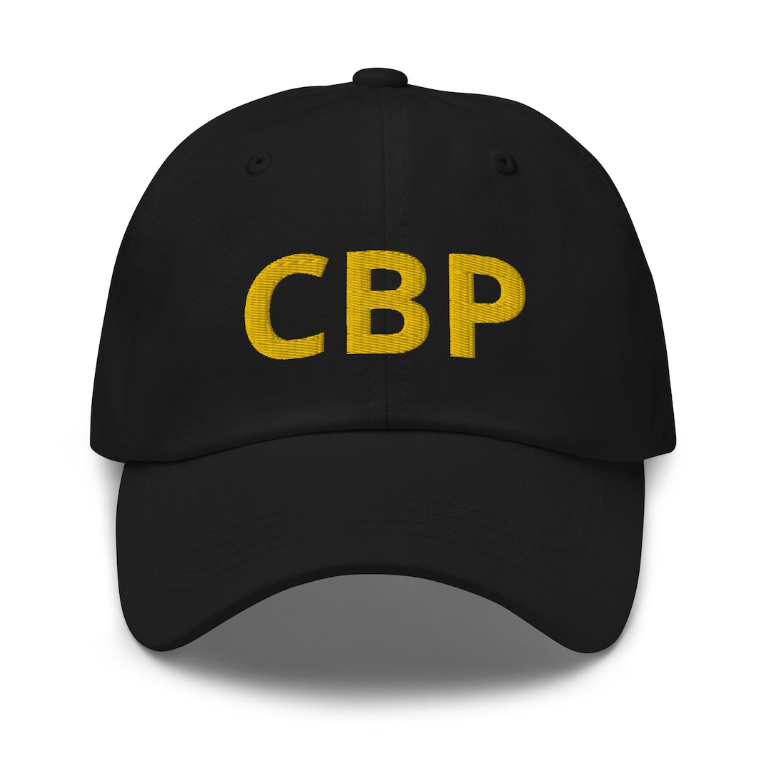 CBP Hat, US Customs and Border Protection Embroidered Baseball Cap ...