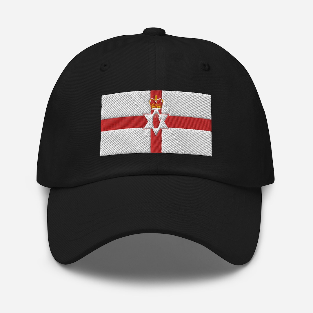 Northern Ireland Hat, Ulster Banner Embroidered Baseball Cap, Northern ...