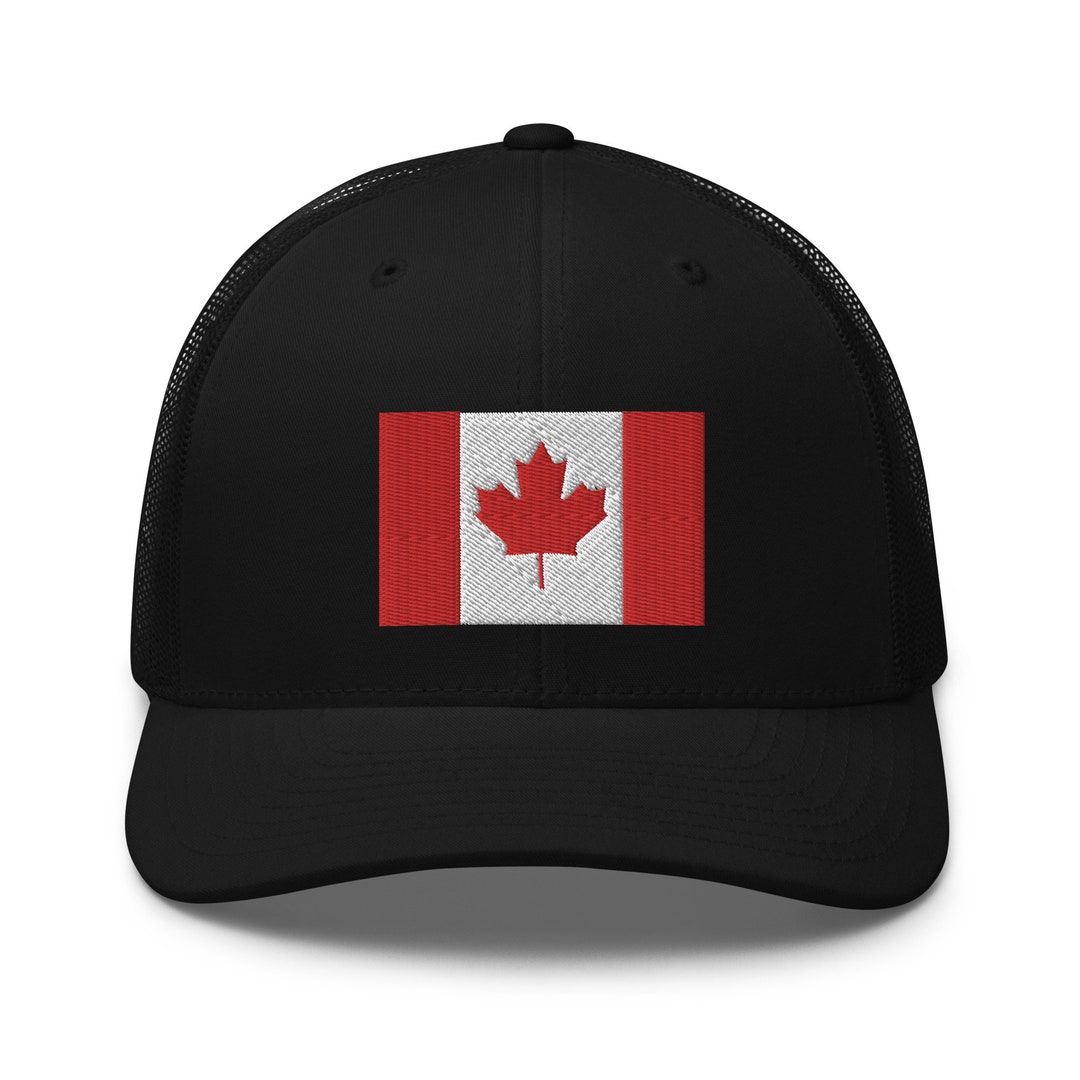 Canadian Flag Hat, Canada Flag Embroidered Baseball Cap, Canadian Pride ...