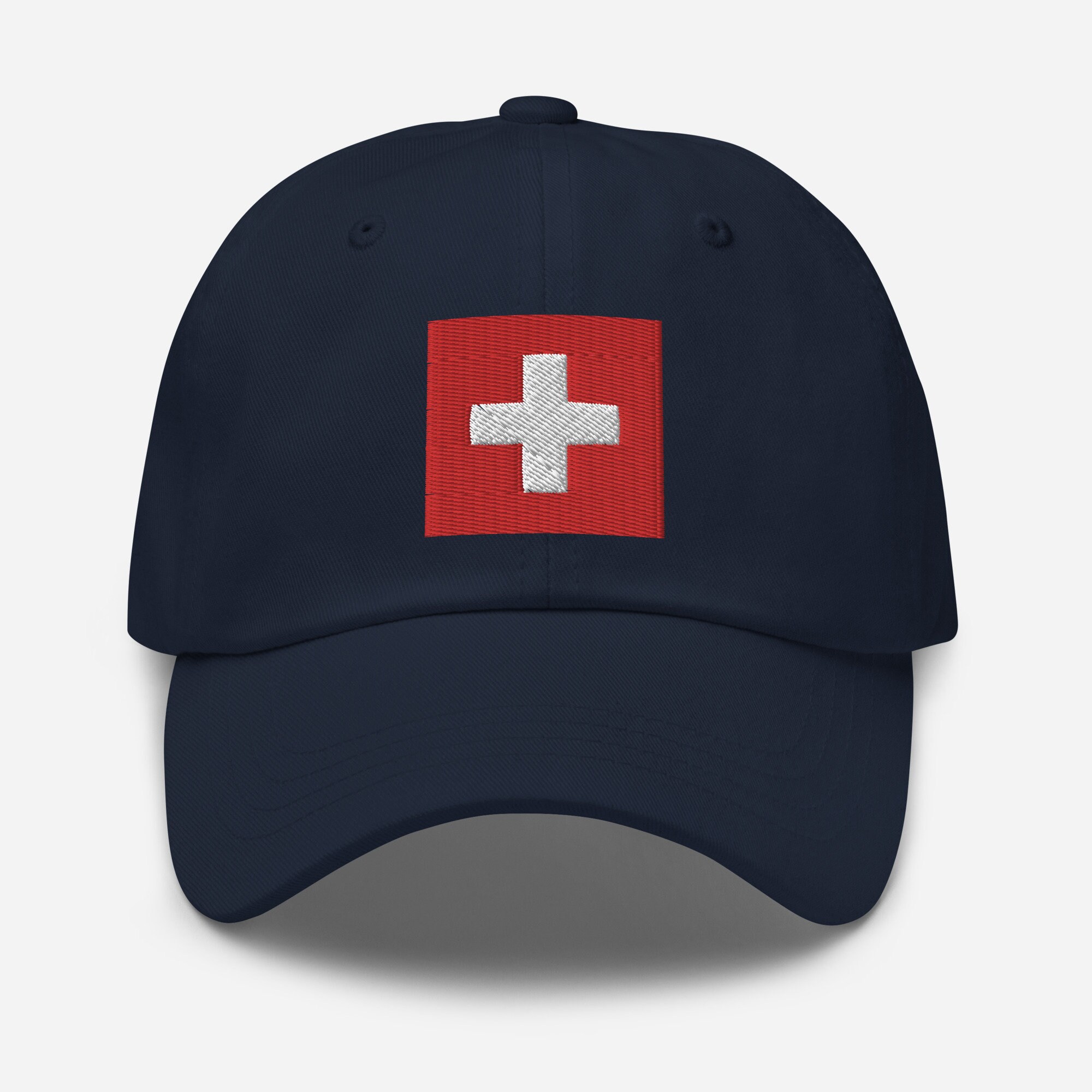 Switzerland Flag Embroidered Hat Swiss Flag Hat Swiss - Etsy