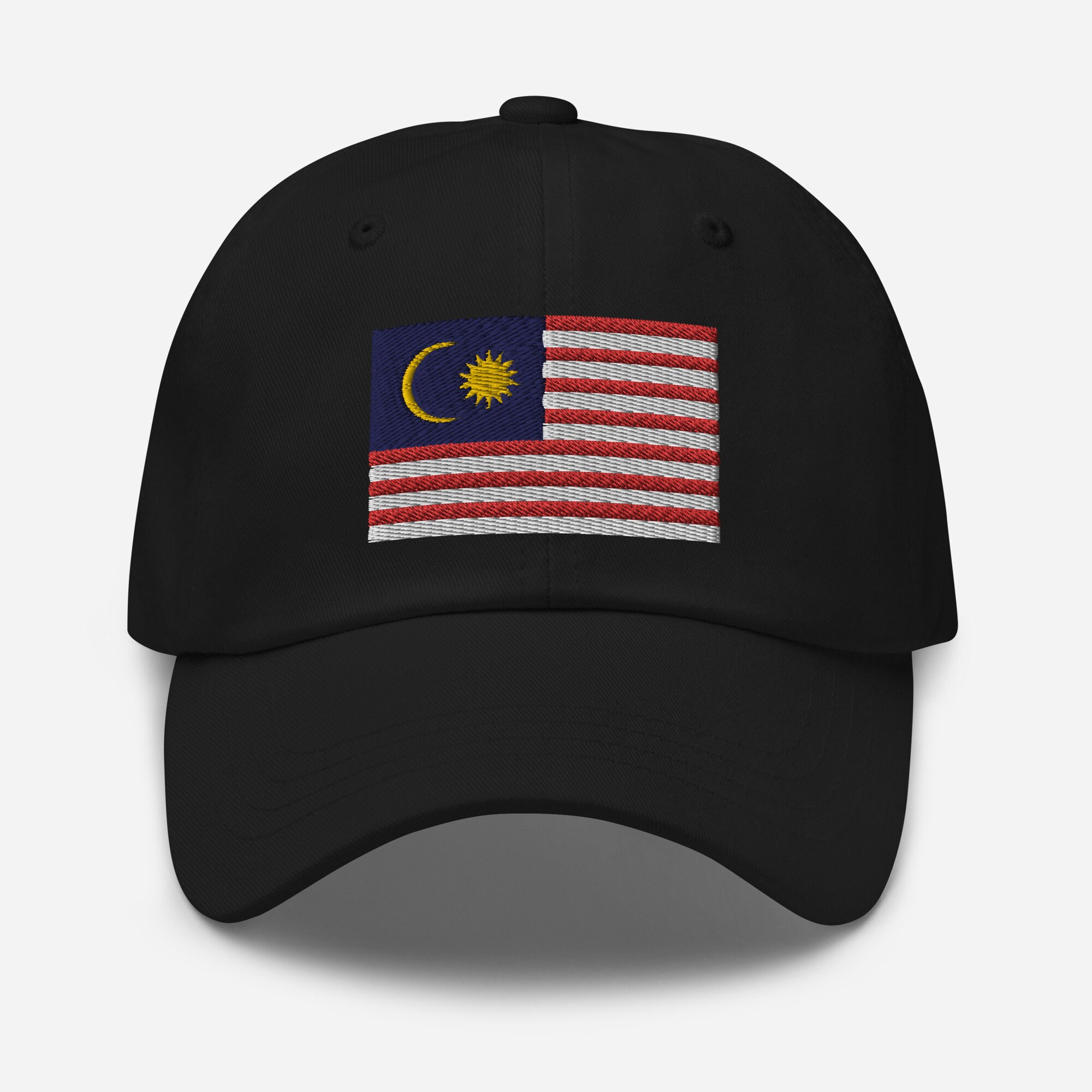 Malaysia Hat Malaysian Flag Embroidered Cap Malaysia Gifts - Etsy