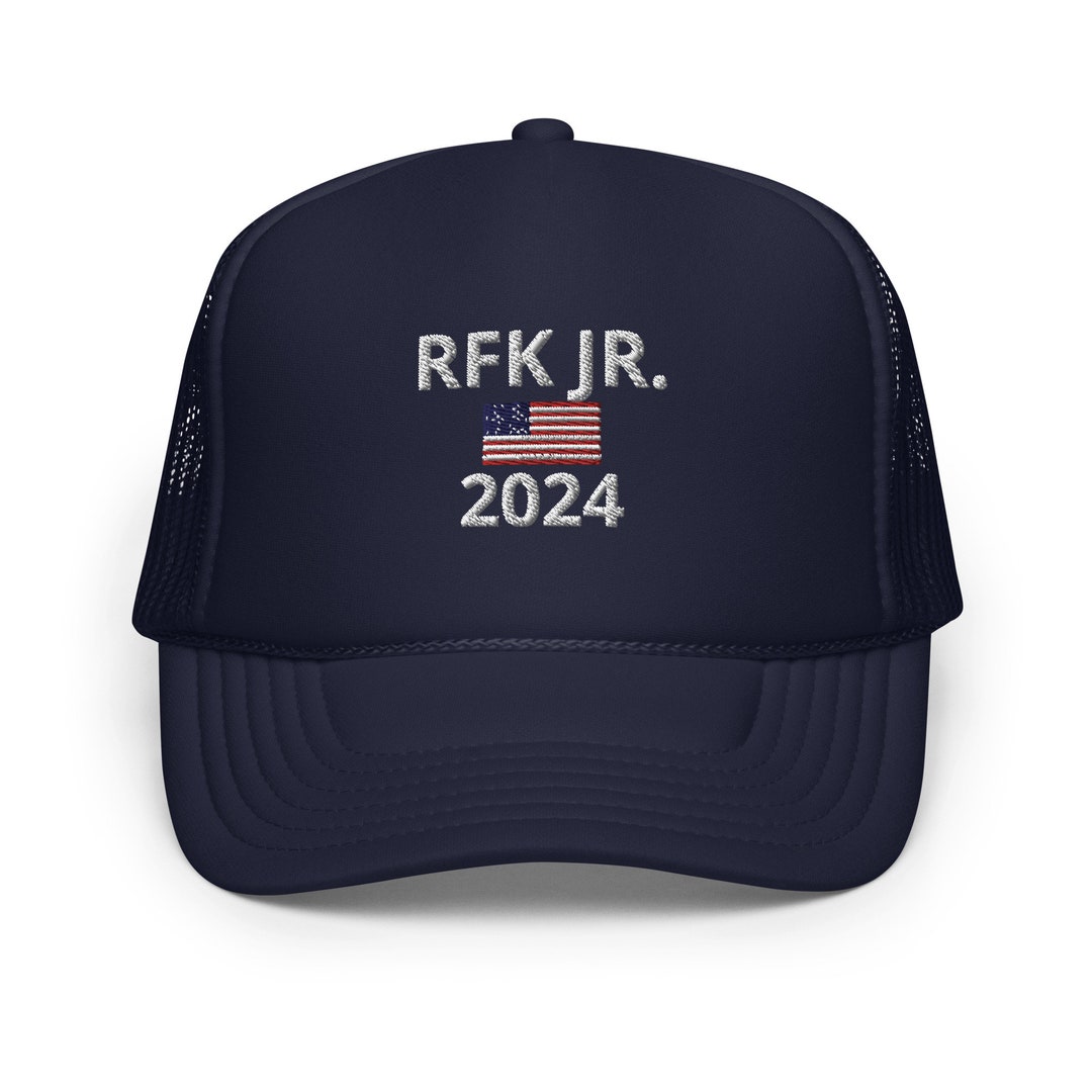 RFK JR 2024 Hat, Robert F Kennedy Jr for President Embroidered Cotton ...