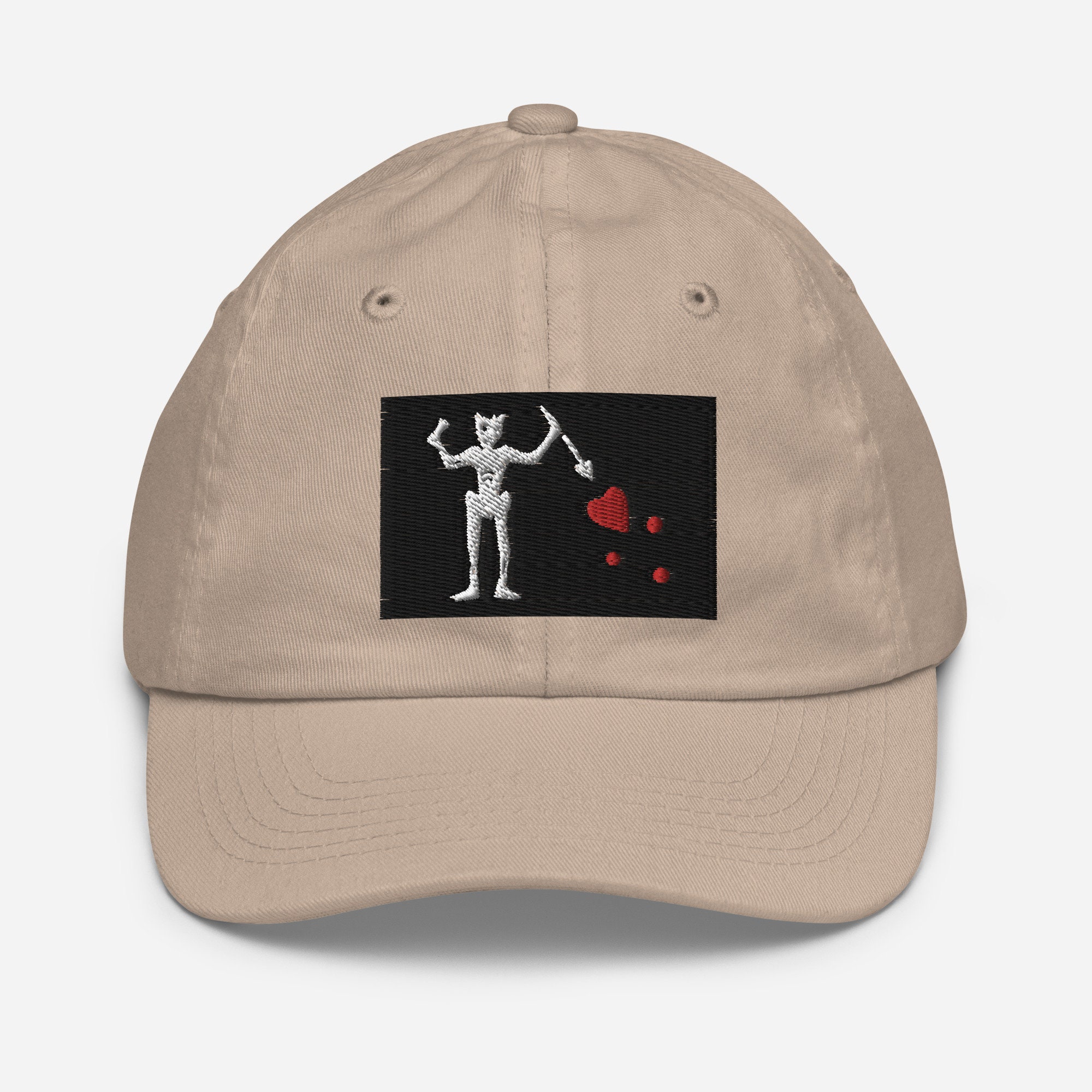 Blackbeard Hat Blackbeard Flag Embroidered Kid's Hat - Etsy