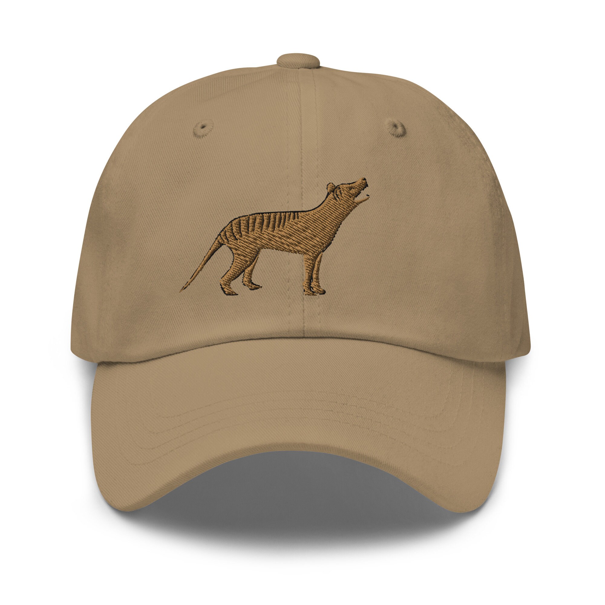 Thylacine Hat Tasmanian Tiger Embroidered Baseball Cap - Etsy
