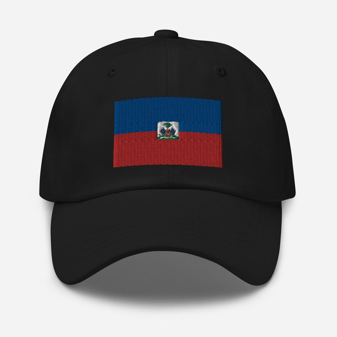 Haiti Flag Embroidered Hat, Haitian Flag Baseball Cap, Haiti Home ...