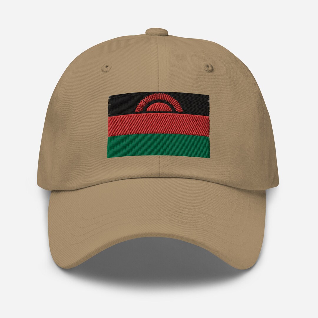 Malawi Hat, Malawi Flag Embroidered Baseball Cap, Malawi Gifts, Malawi Native, African Souvenir ...