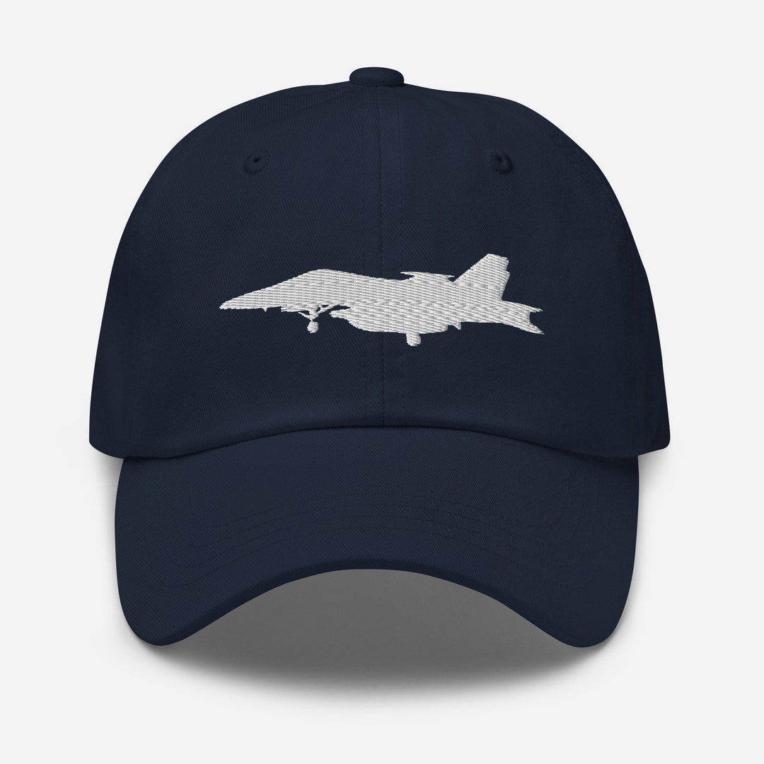 Fighter Jet Hat, Military Airplane Embroidered Baseball Cap, Airplane ...