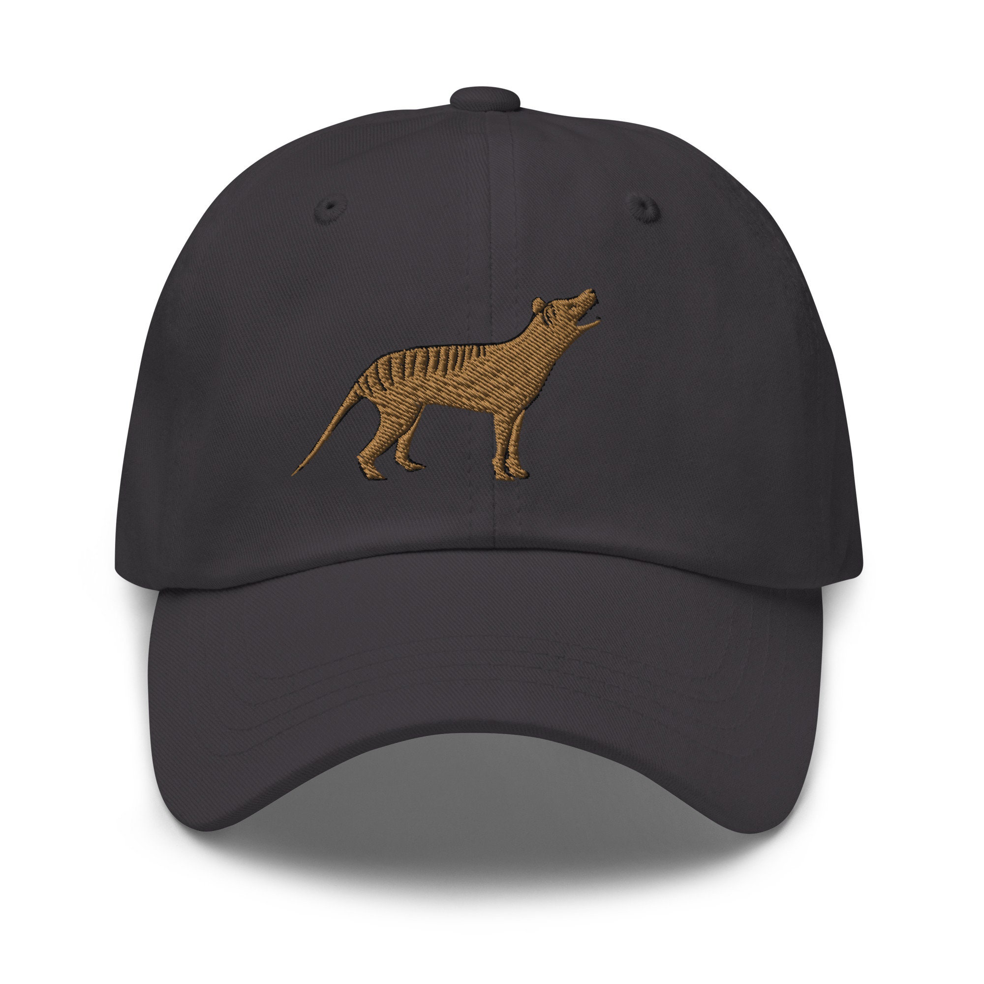 Thylacine Hat Tasmanian Tiger Embroidered Baseball Cap - Etsy