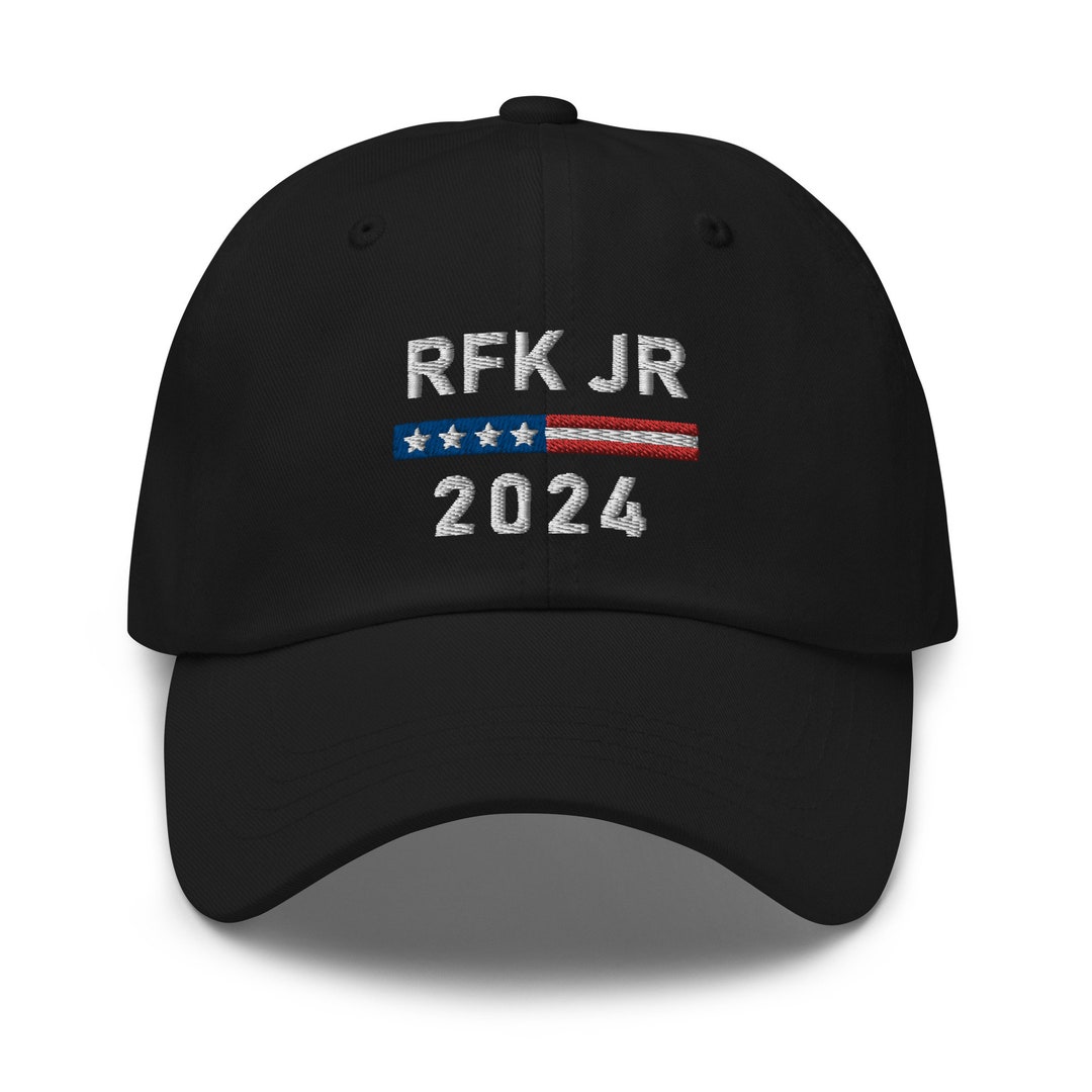 Rfk Jr Hat, Embroidered Dad Cap, RFK JR for President 2024 Merch ...
