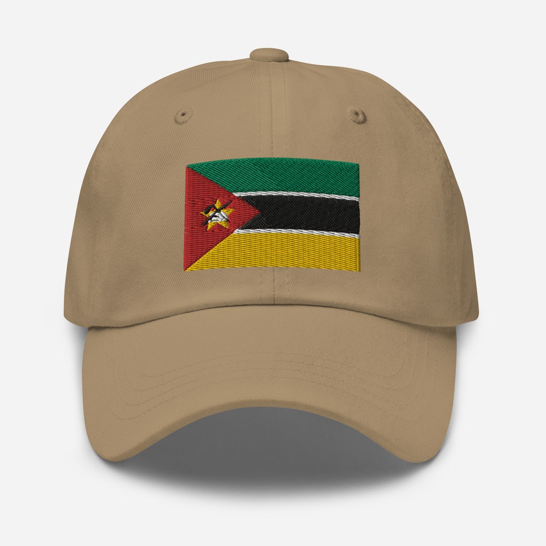 Mozambique Flag Hat, Mozambique Flag Baseball Cap, Mozambique Gifts ...