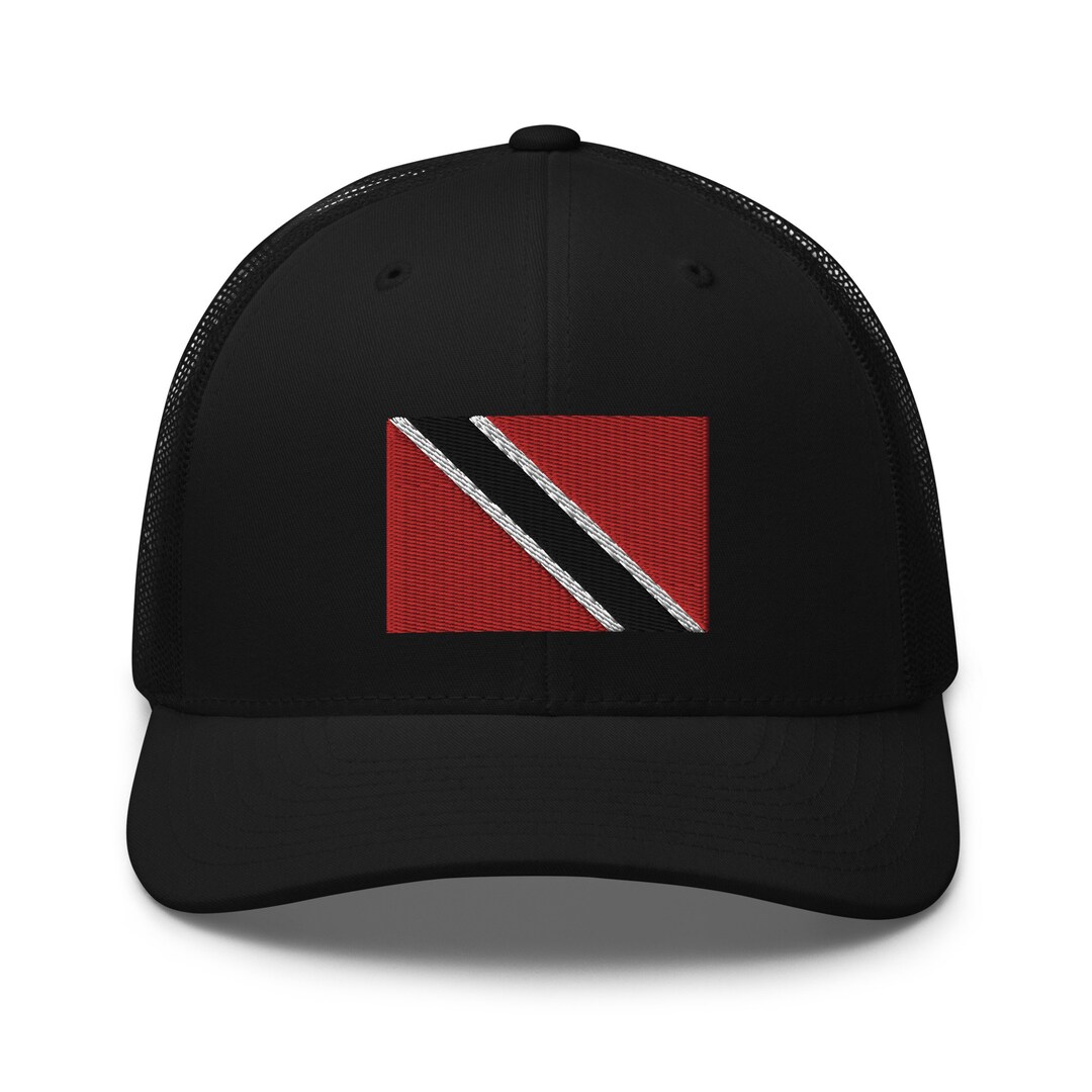 Trinidad and Tobago Flag Embroidered Hat, Trinidad Flag Baseball Cap ...