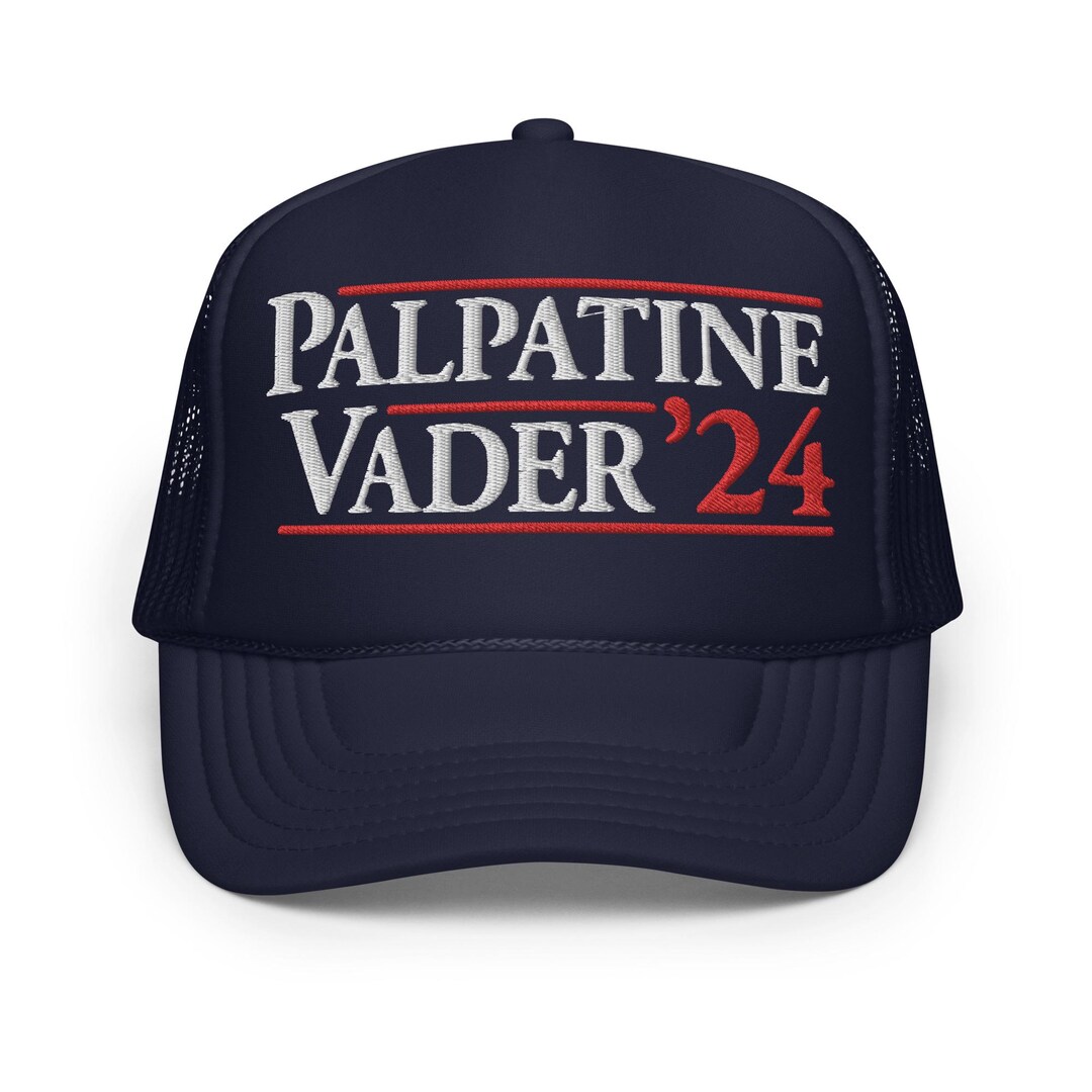 Star Wars Palpatine Vader for President 2024, Embroidered Mesh Back ...
