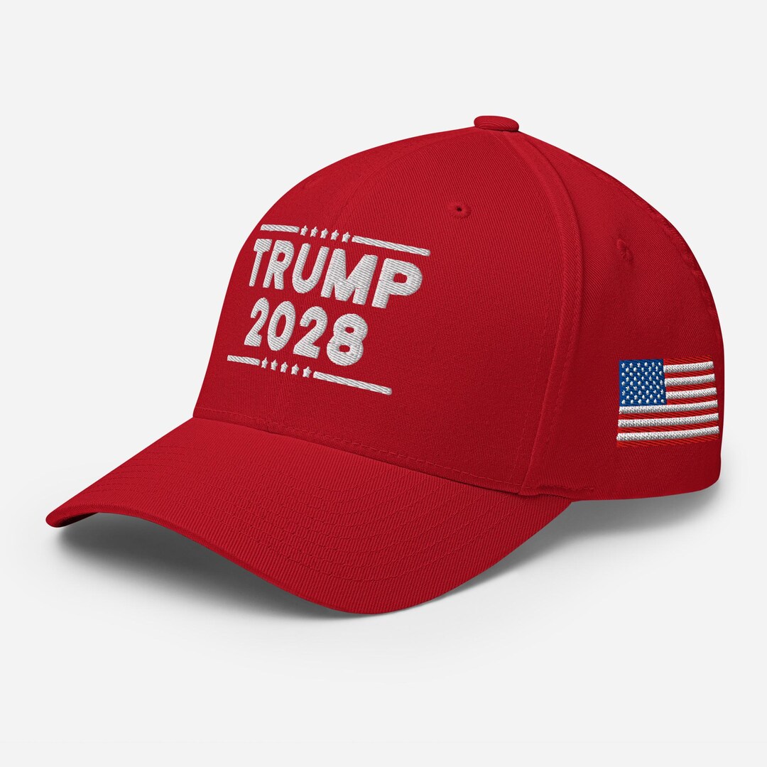 Trump 2028 Hat, Donald Trump for President 2028 Third Term Embroidered ...