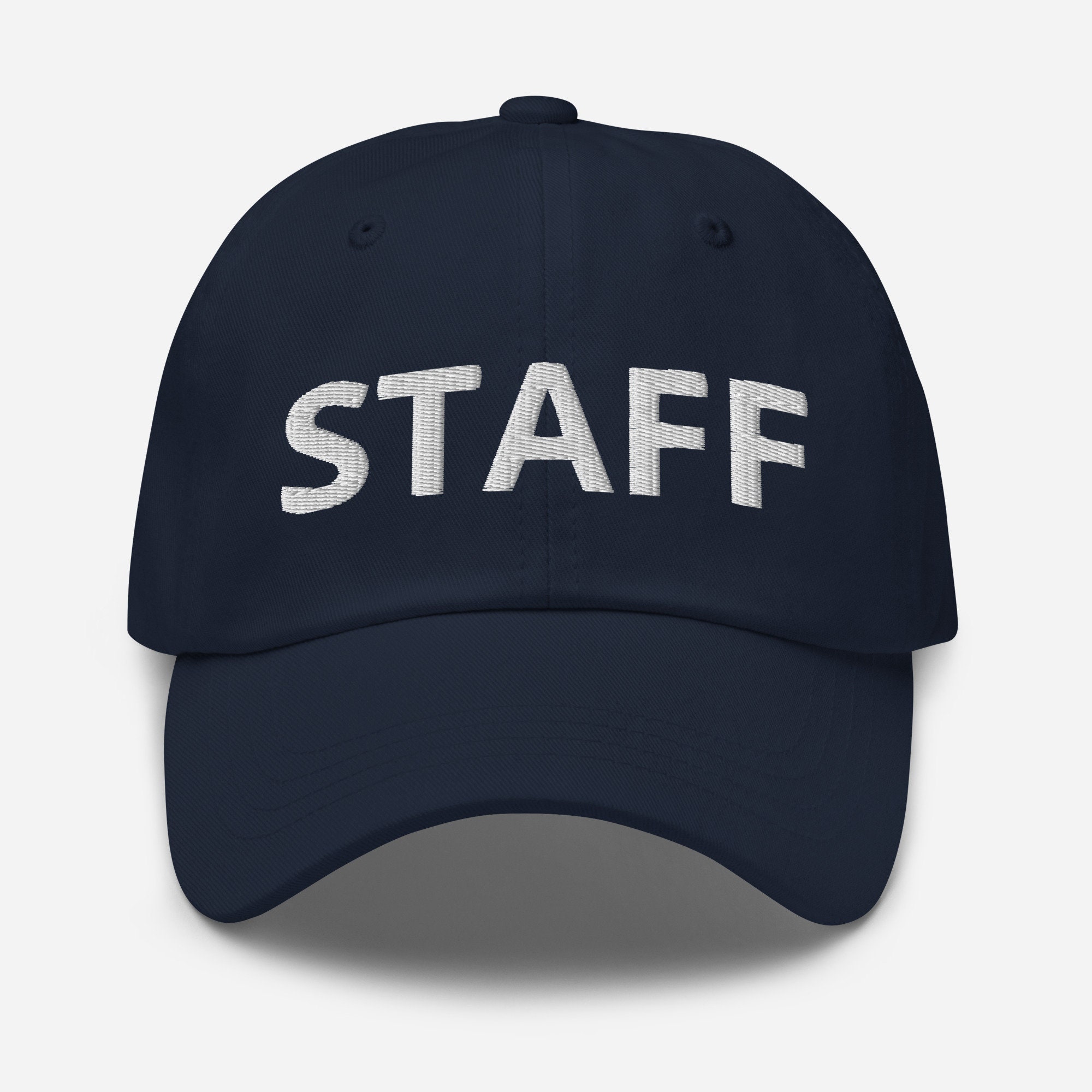 Staff Hat Worker Boss Manager Employee Costume Embroidered - Etsy