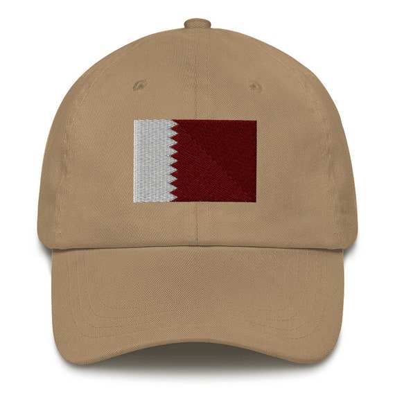 Qatar Flag Fitted Dad Hat Qatar 2022 FIFA World Cup Vintage - Etsy
