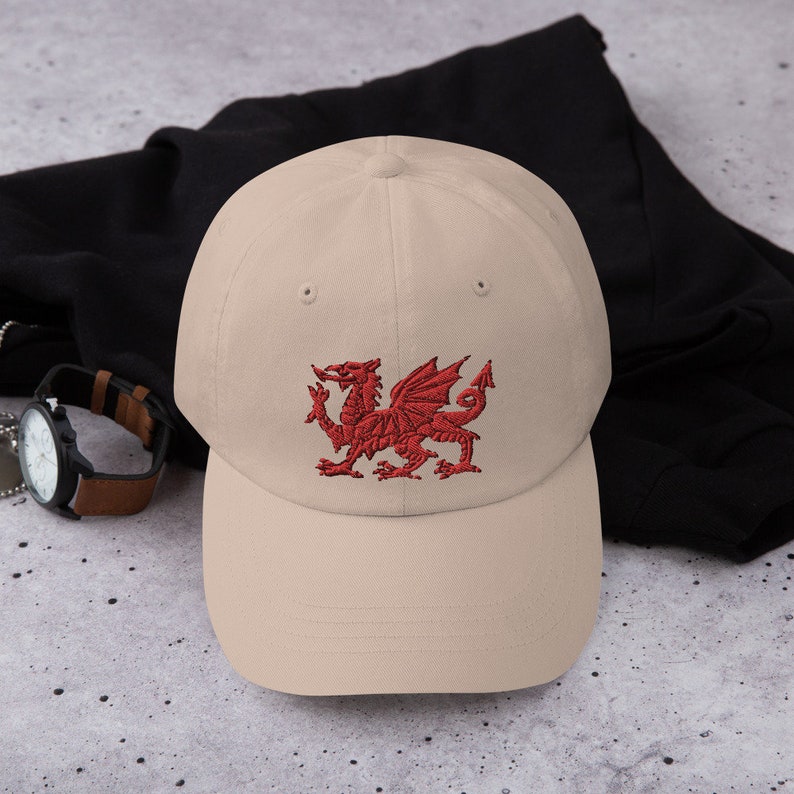 Welsh Dragon Hat Wales Flag Red Dragon Embroidered Cap Wales - Etsy