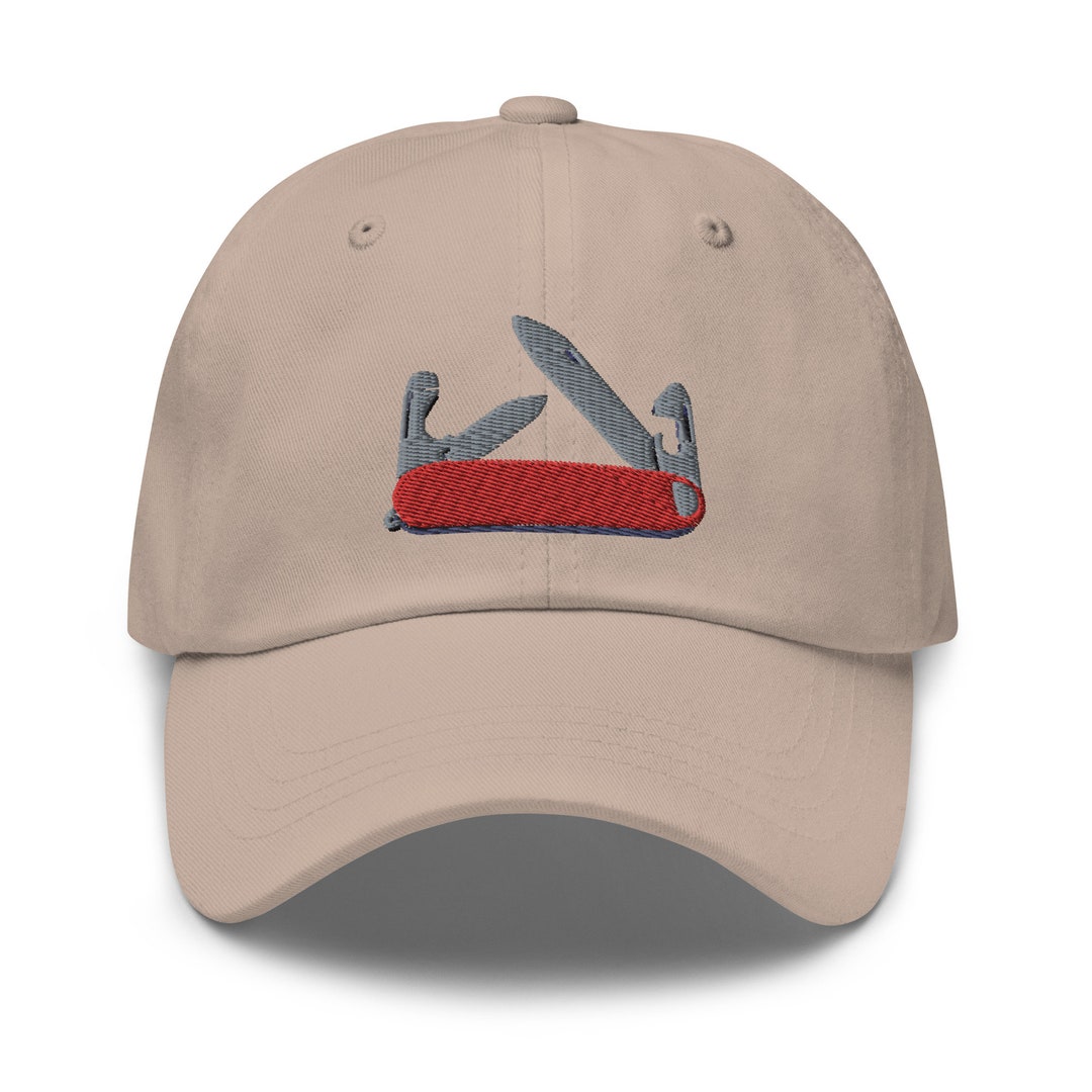 Swiss Army Knife Hat, Pocketknife Embroidered Baseball Cap, Tool Gifts ...