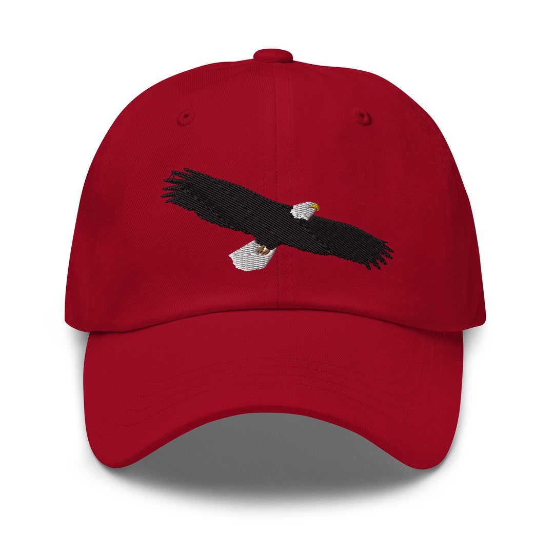 Bald Eagle Hat, Bald Eagle Embroidered Baseball Cap, Patriotic Eagle ...