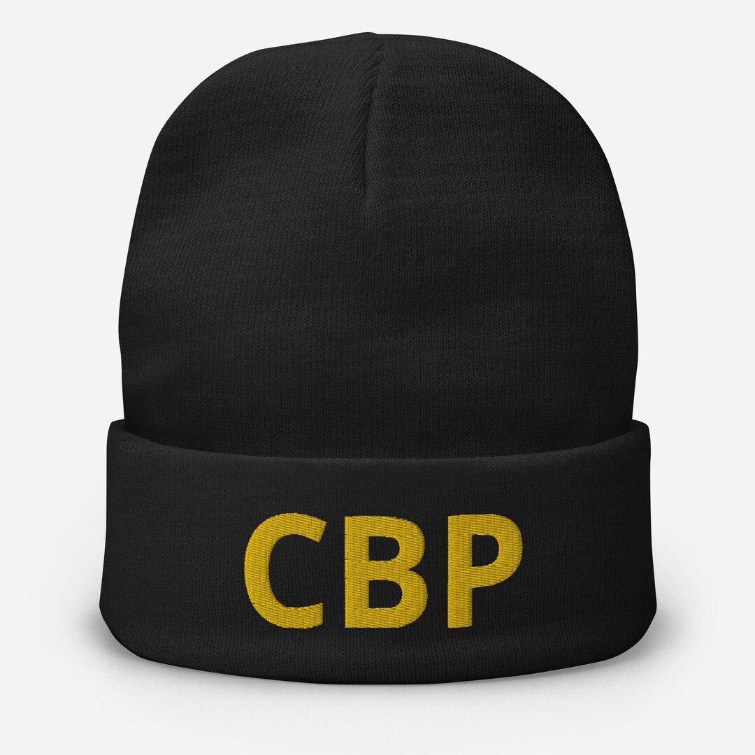 CBP Beanie, US Customs and Border Protection Embroidered Winter Hat ...