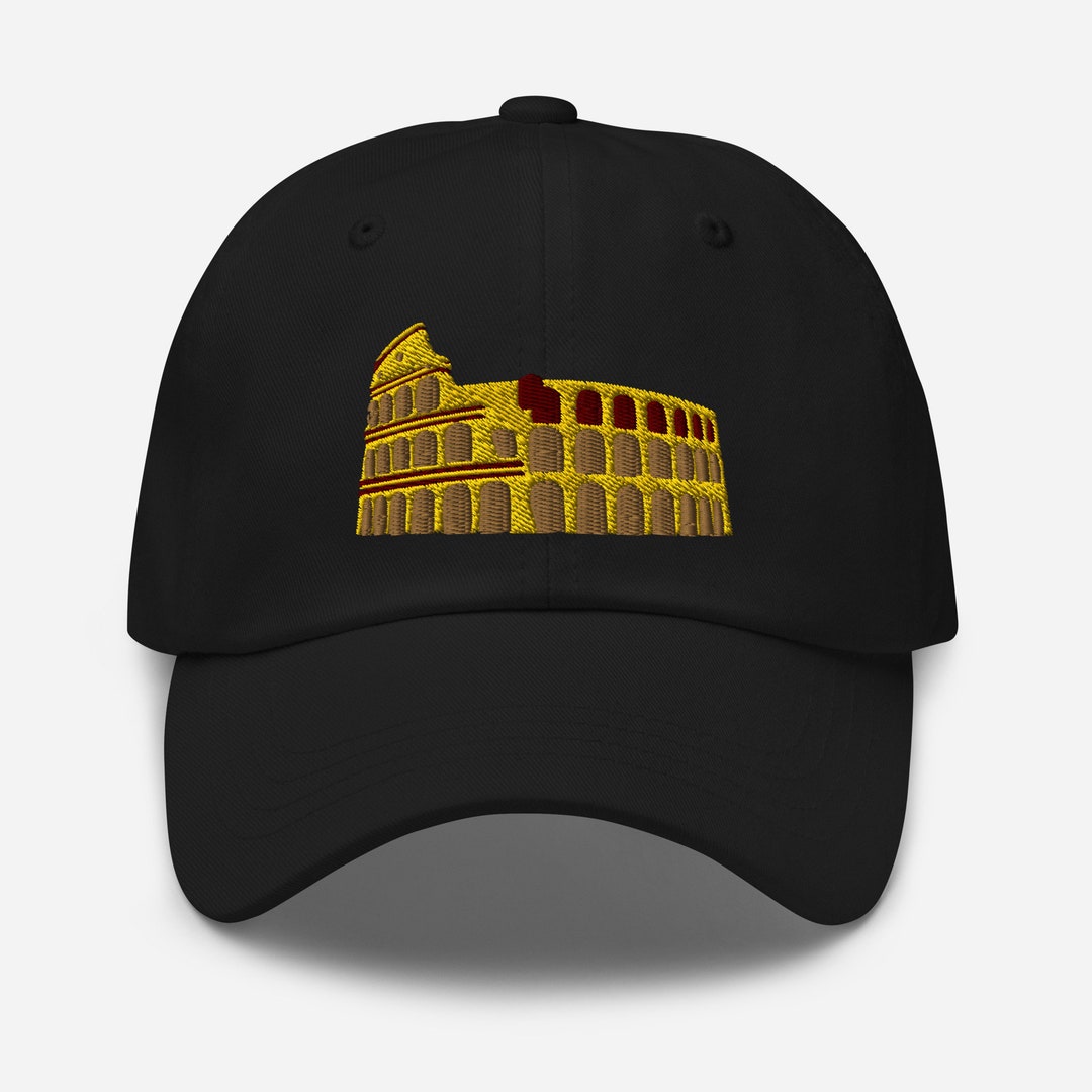 Roman Coliseum Embroidered Hat, Coliseum Baseball Cap, Gladiator Gifts ...