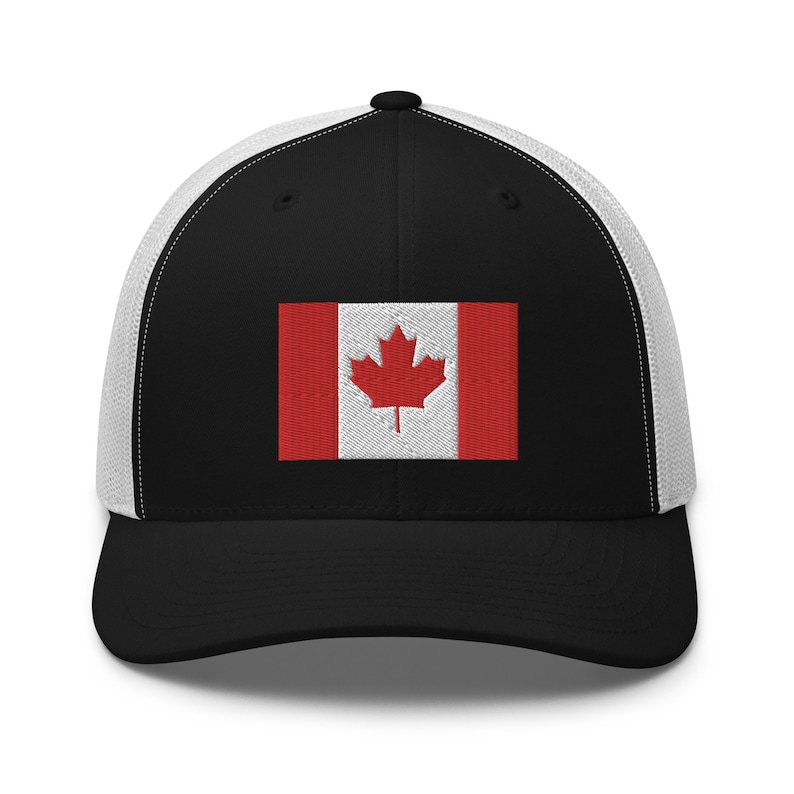 Canadian Flag Hat Canada Flag Embroidered Baseball Cap - Etsy