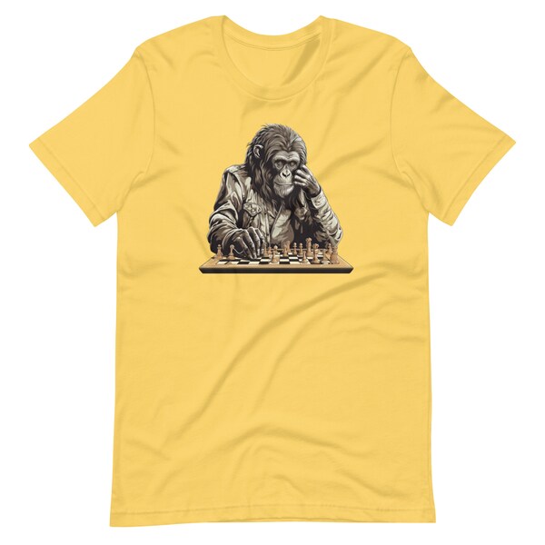 Chimp Playing Chess - Etsy