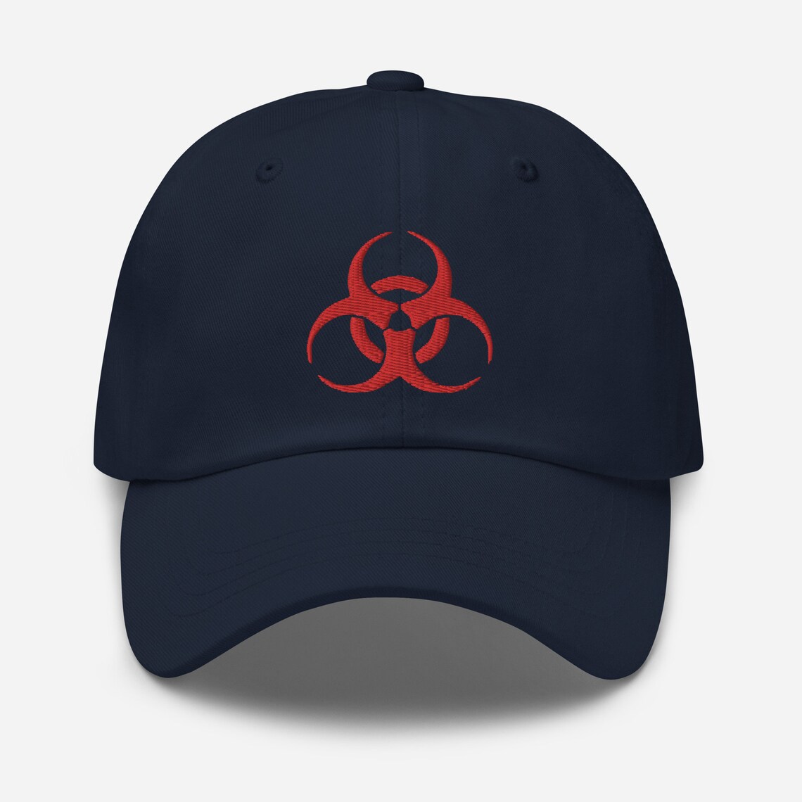 Biohazard Hat Biohazard Symbol Embroidered Baseball Cap - Etsy