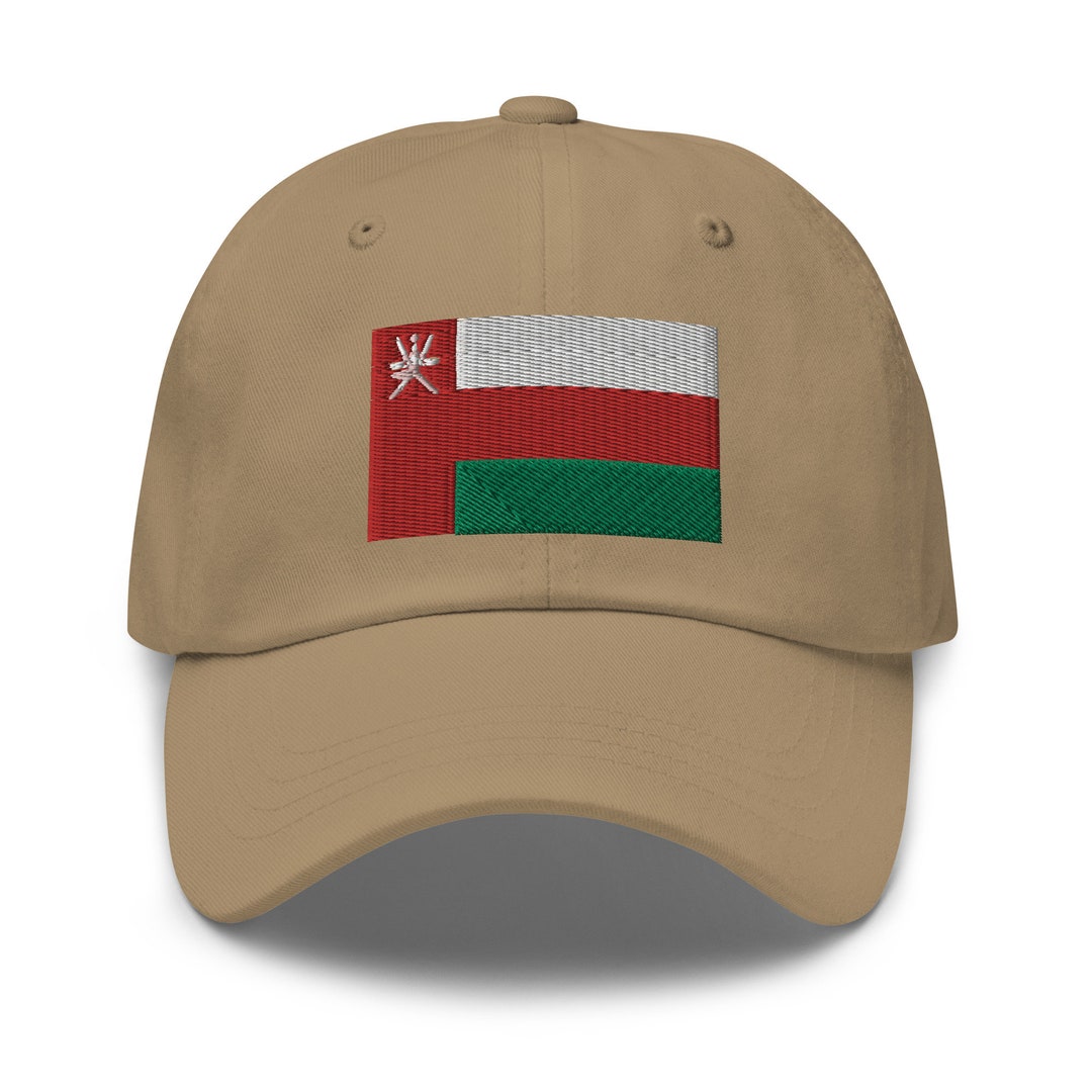 Oman Hat, Oman Flag Embroidered Baseball Cap, Oman Gifts, Oman Cap ...