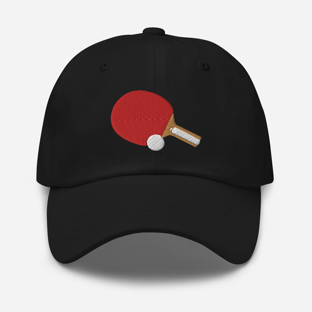 Ping Pong Embroidered Hat, Table Tennis Cap, Ping Pong Gifts, Table ...