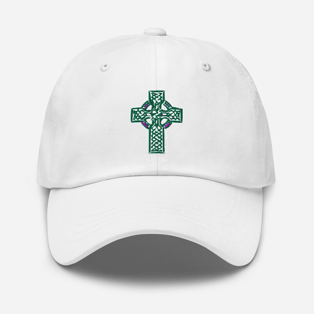 Celtic Cross Embroidered Hat Celtic Knot Hat Celtic Hat - Etsy