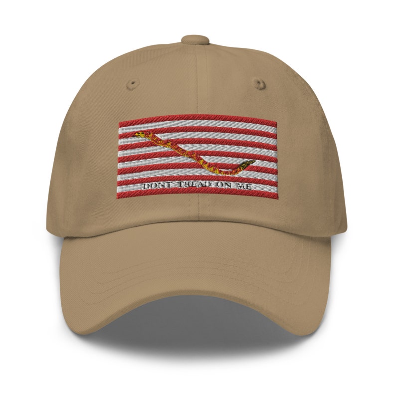 First Navy Jack Flag Hat Don't Tread on Me First Navy - Etsy