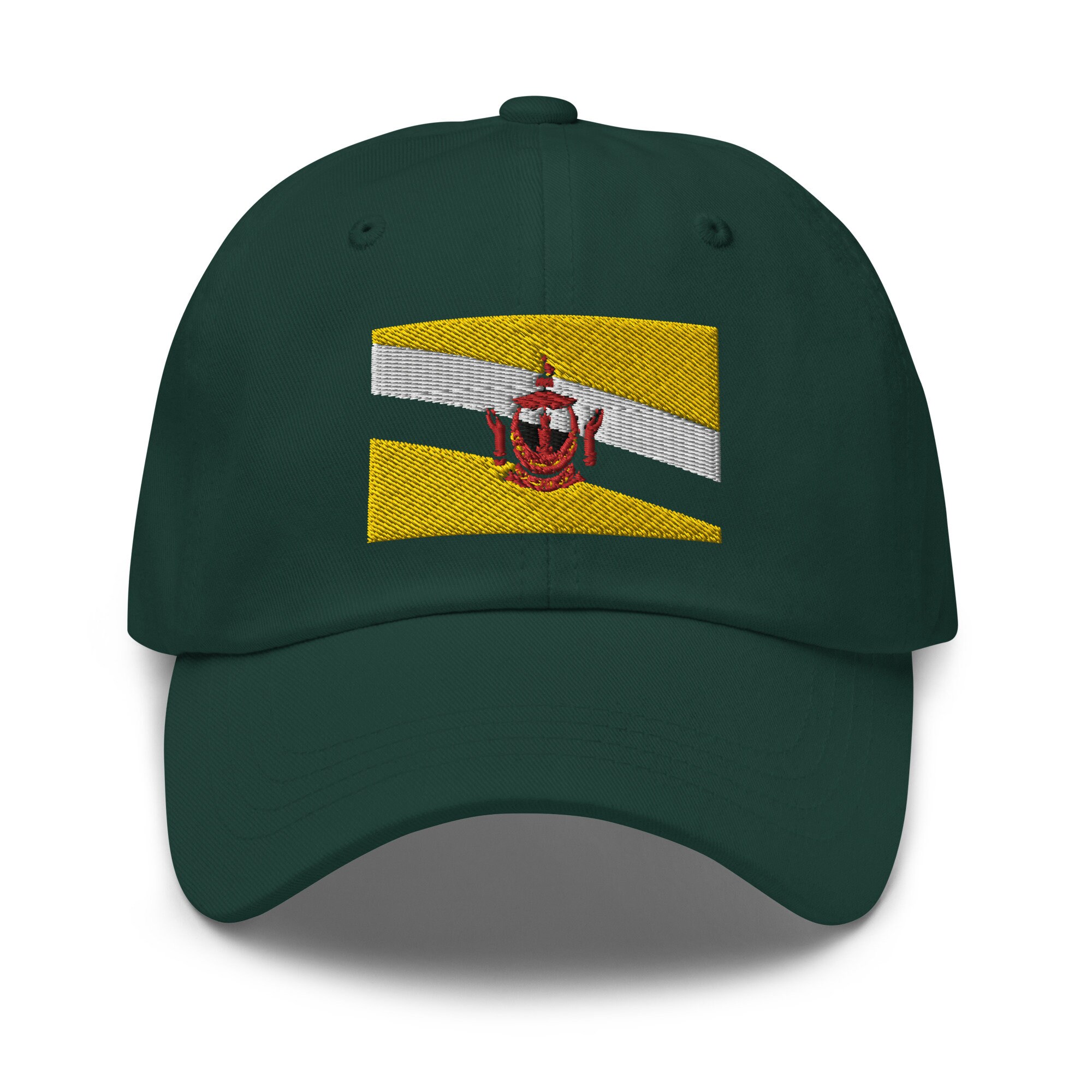 Brunei Hat, Brunei Flag Embroidered Baseball Cap, Brunei Gifts, Brunei ...