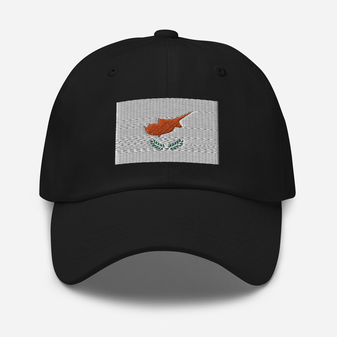 Cyprus Hat, Cyprus Flag Embroidered Baseball Cap, Cyprus Gifts, Cyprus ...