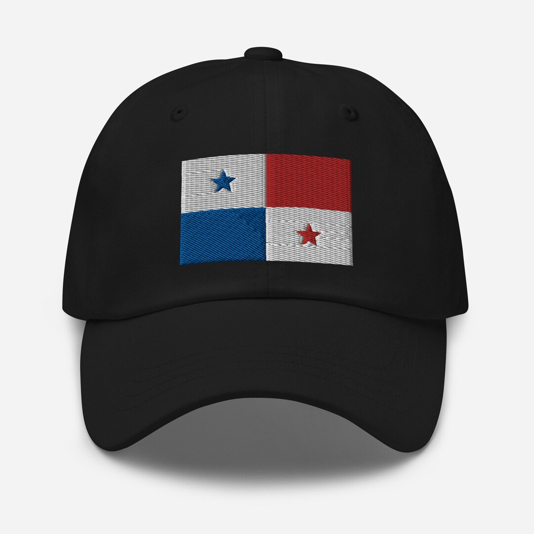 Panama Flag Embroidered Hat, Panamanian Flag Baseball Cap, Panama Home ...