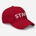 Staff Hat Worker Boss Manager Employee Costume Embroidered Cap Staff ...