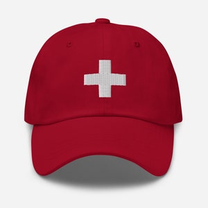 Switzerland Hat, Switzerland Flag Embroidered Cap, Swiss Hat ...