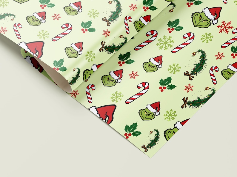 Seamless Digital Paper, Grinch Patterns, Seamless Papers, Digital ...
