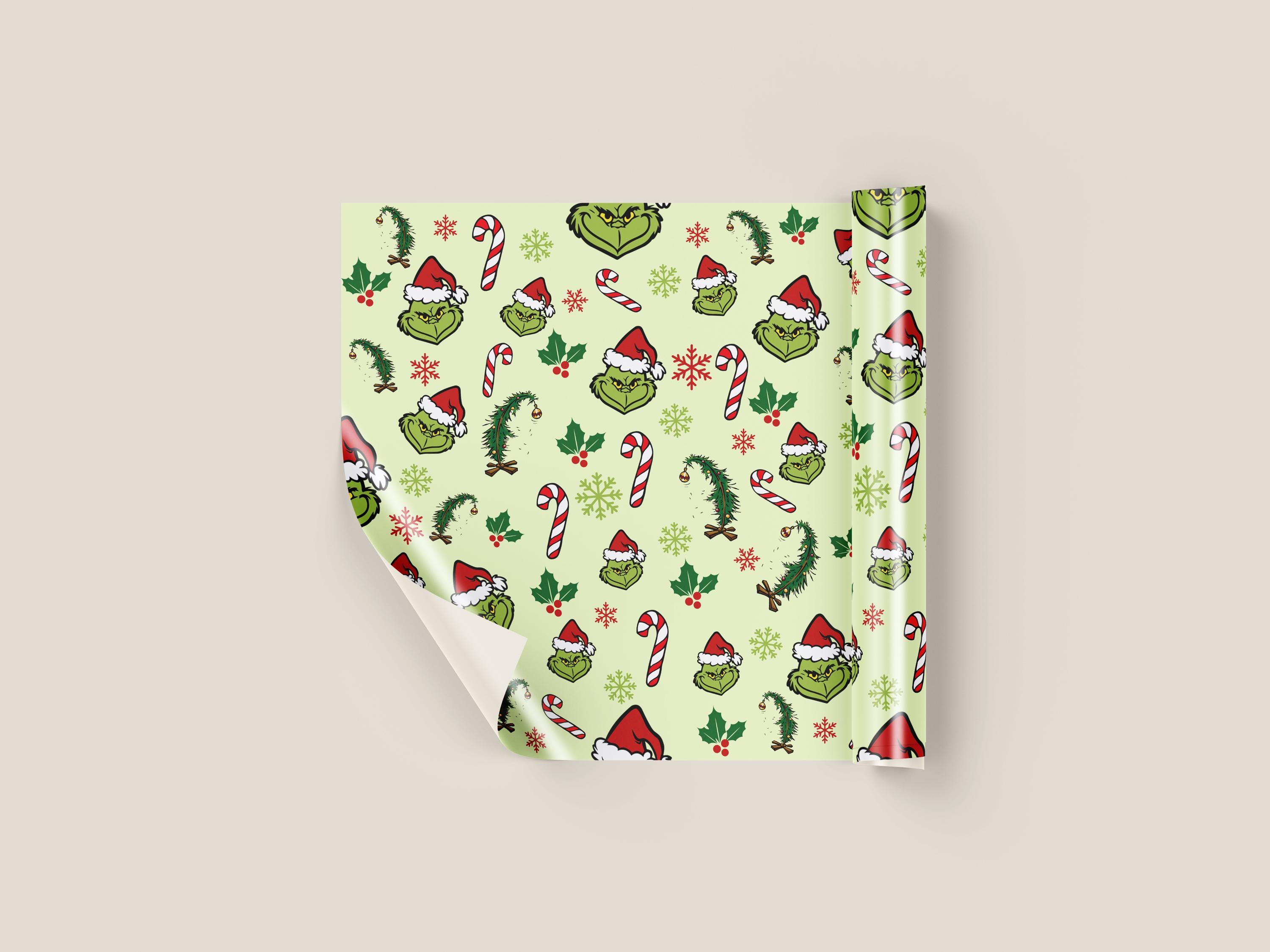 Seamless Digital Paper, Grinch Patterns, Seamless Papers, Digital ...
