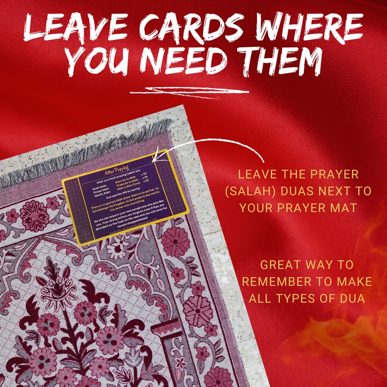 Little Box of Duas, 100 Islamic Dua Cards. Great Gift Idea, Eid Gift ...