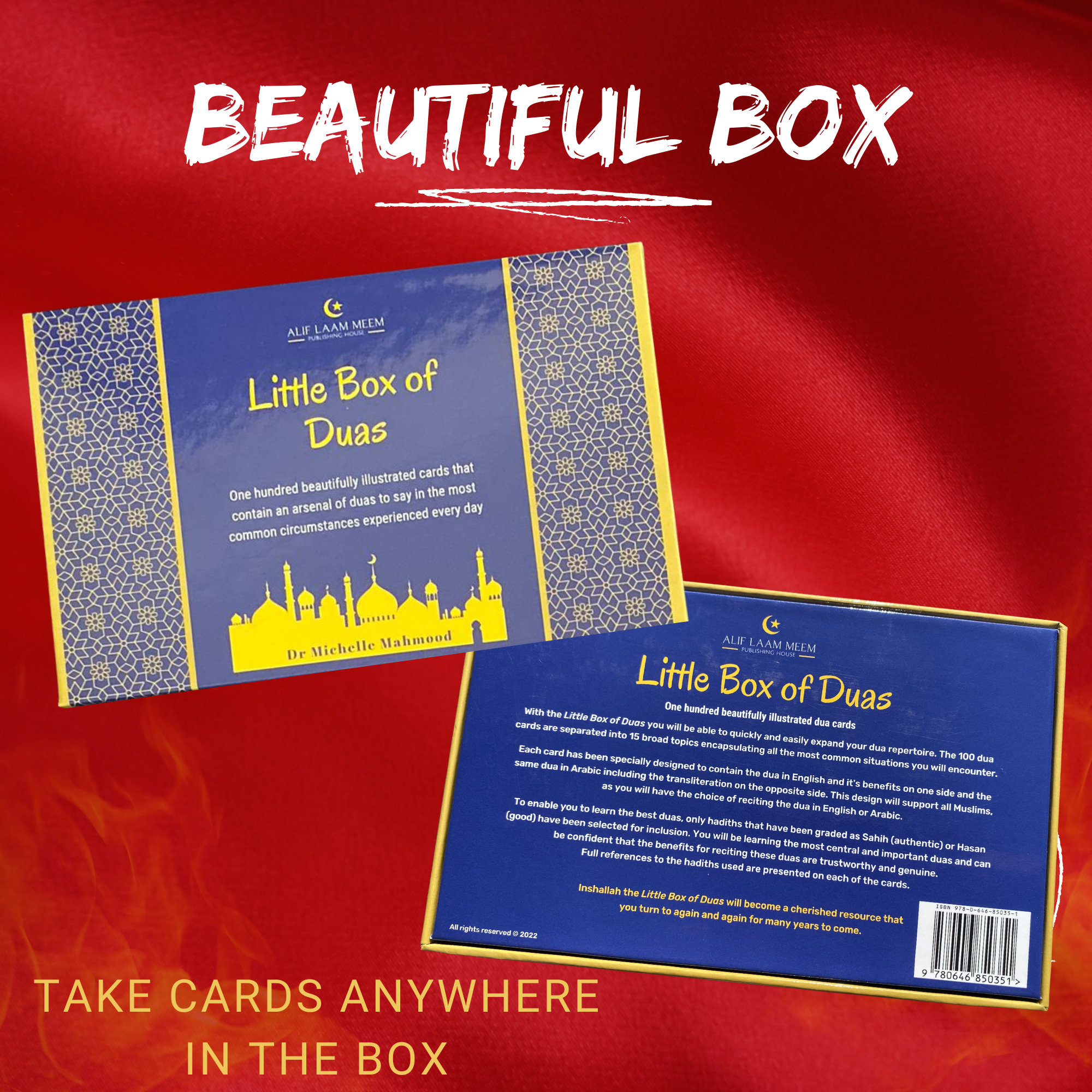 Little Box of Duas, 100 Islamic Dua Cards. Great Gift Idea, Eid Gift ...