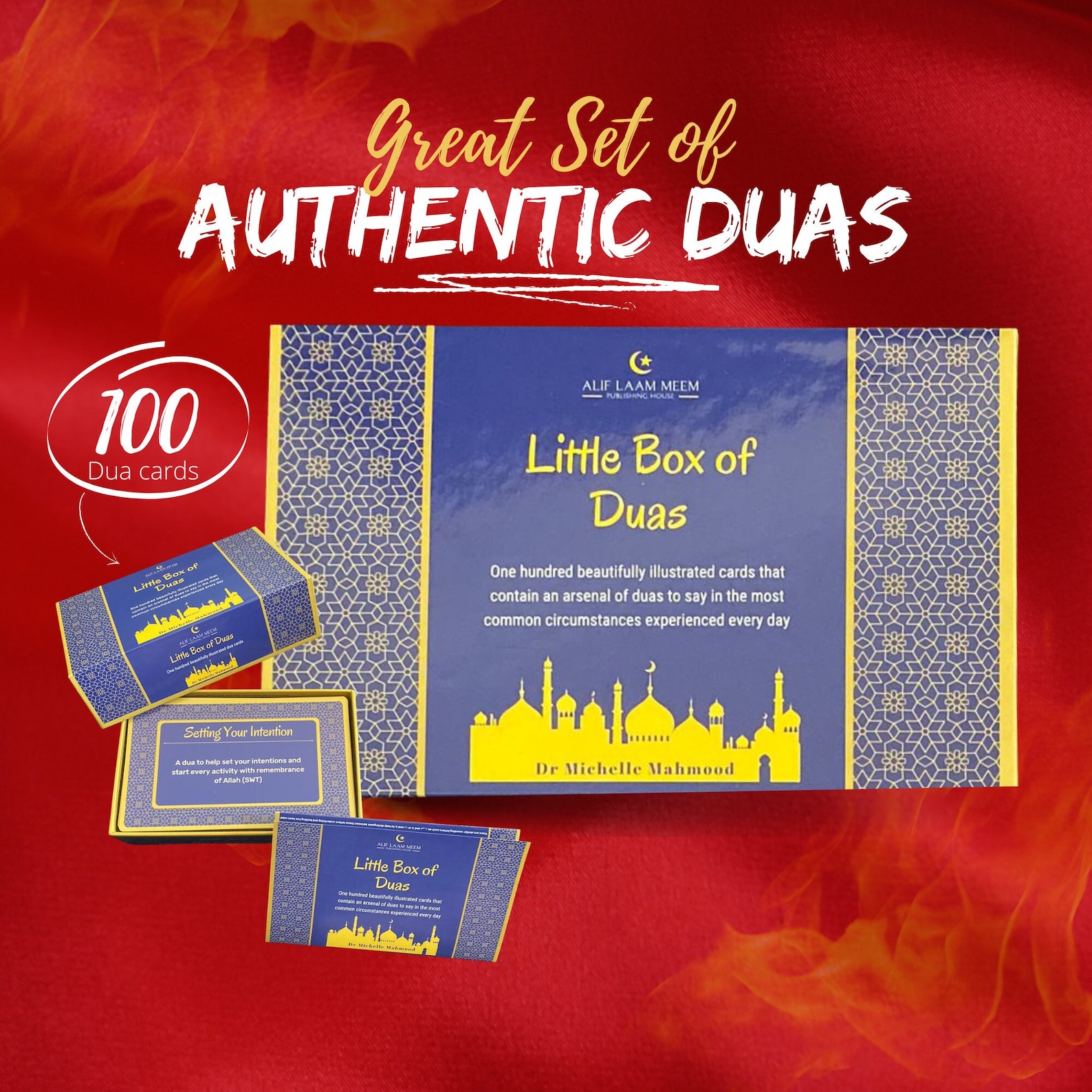 Little Box of Duas, 100 Islamic Dua Cards. Great Gift Idea, Eid Gift ...