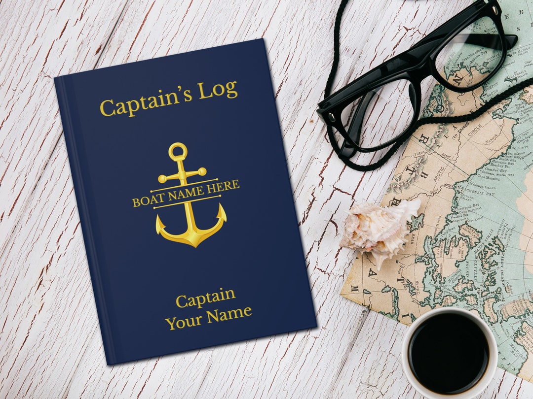 Custom Boat Journal Boating Diary Sailing Log Book Baot - Etsy