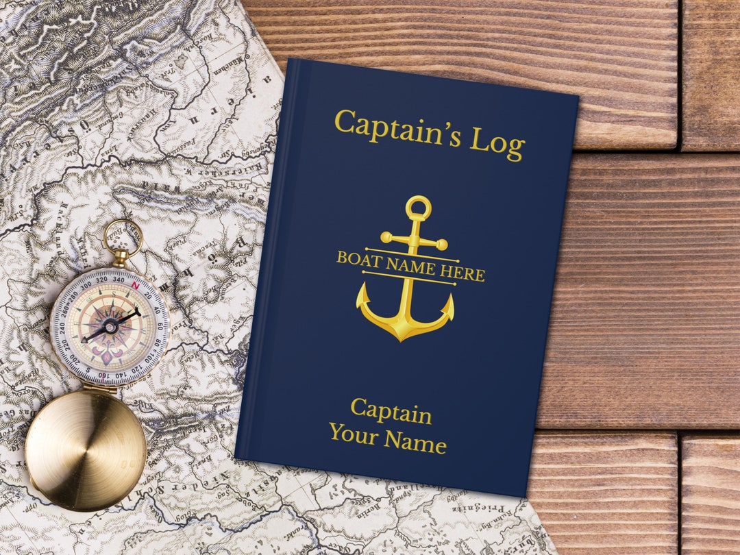 Custom Boat Journal, Boating Diary, Sailing Log Book, Baot Owner Gift ...