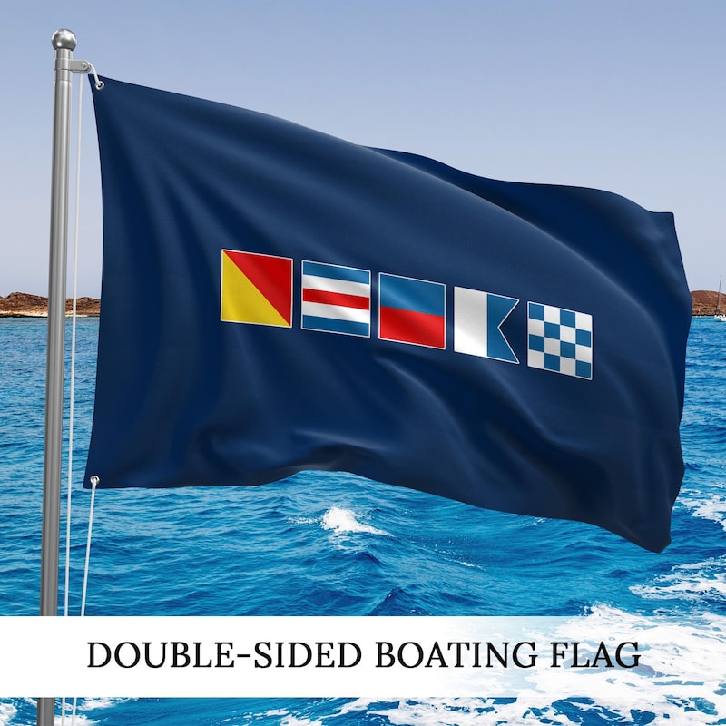 Nautical Flag Sign - Etsy