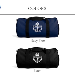 Boat Duffel Bag, Boat Gift, Overnight Boat Bag, Sailing Bag for Men ...