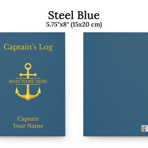 Custom Boat Journal Boating Diary Sailing Log Book Baot - Etsy