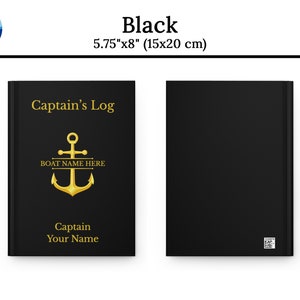 Custom Boat Journal, Boating Diary, Sailing Log Book, Baot Owner Gift ...